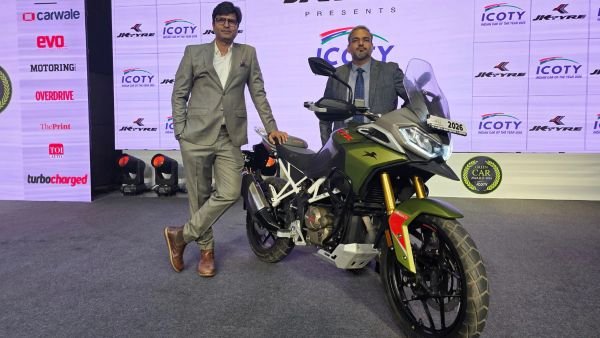 TVS APACHE RTX WINS THE PRESTIGIOUS INDIAN MOTORCYCLE OF THE YEAR 2026 ...